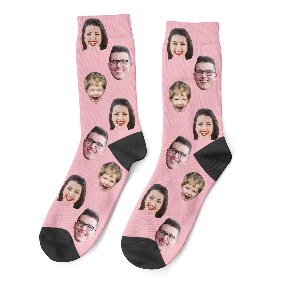 Custom Face Socks Photo Personalized Socks Faces on Socks - Etsy