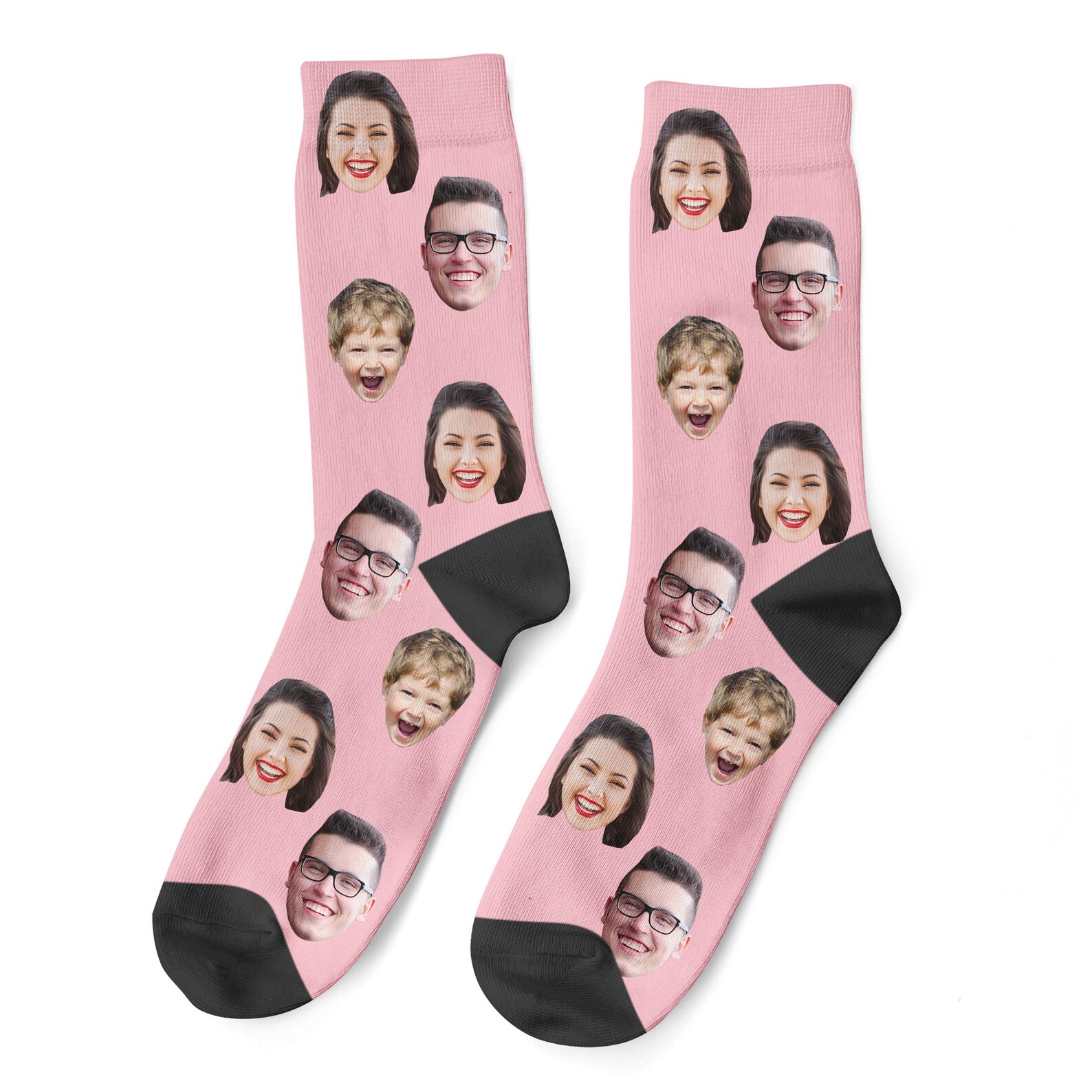 Custom Face Socks Photo Personalized Socks Faces on Socks - Etsy