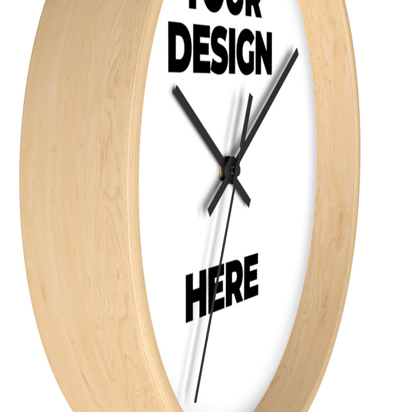 Custom Wall Clock Personalized Wall Clock Design Your Wall - Etsy