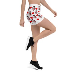 Custom Women Face Shorts, Photo Shorts, Funny Womens Shorts, Bride Gift ...