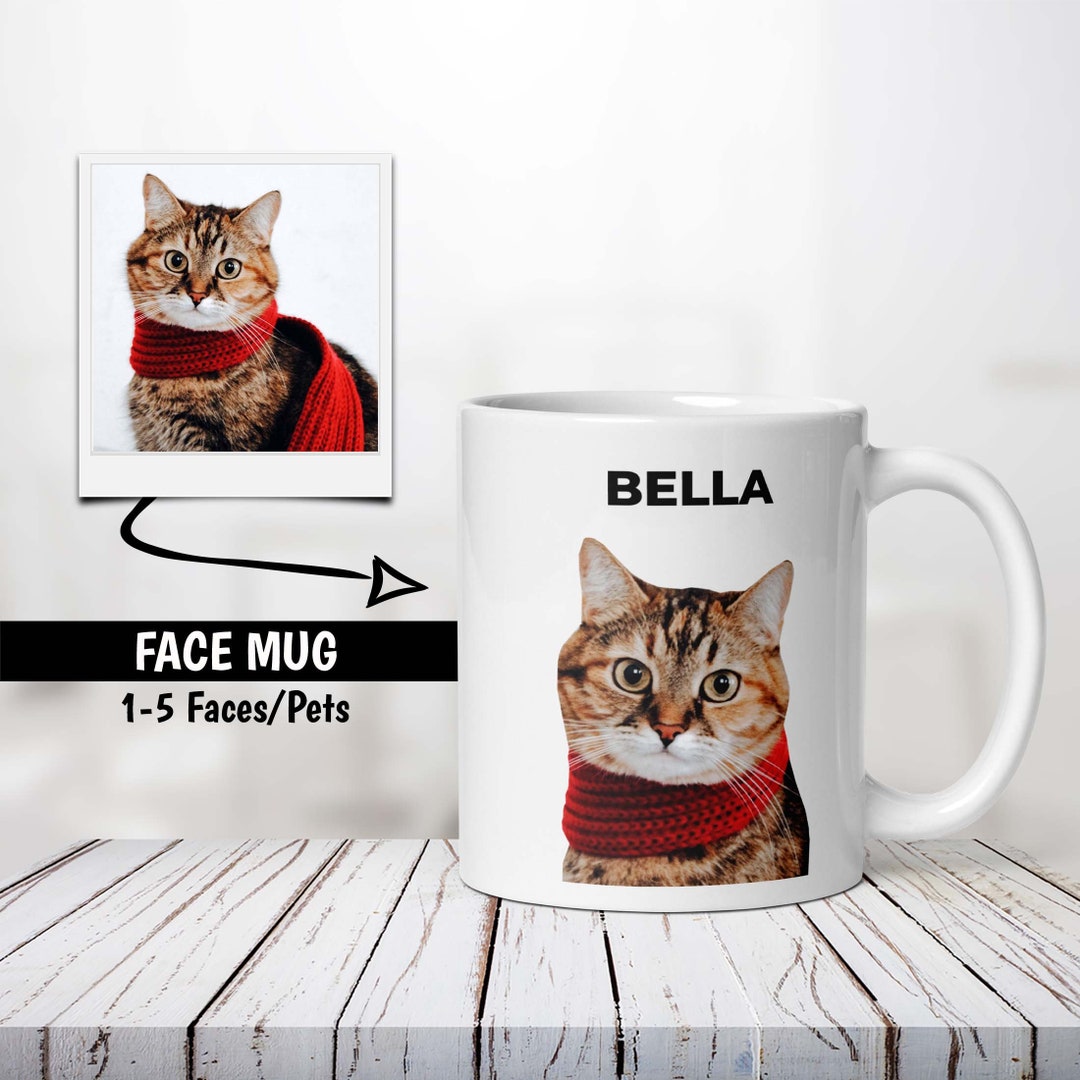 Custom Photo and Words Mug, Print on Both Sides Coffee Mug ...