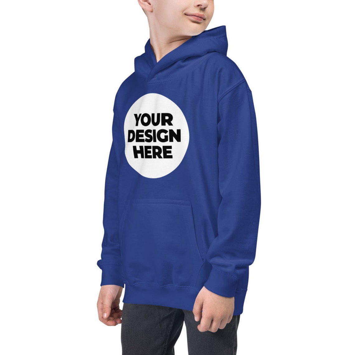 Custom Kids Hoodie Add Your Own Design Here Personalize Your | Etsy