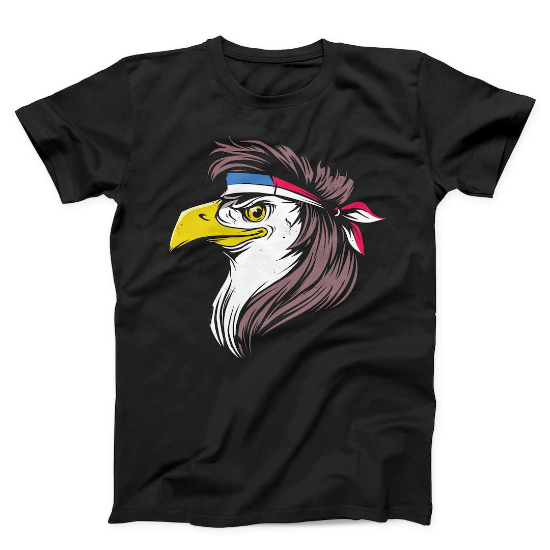 Eagle Mullet Funny T-shirt, Eagle Shirt, Mullet Shirt - Etsy