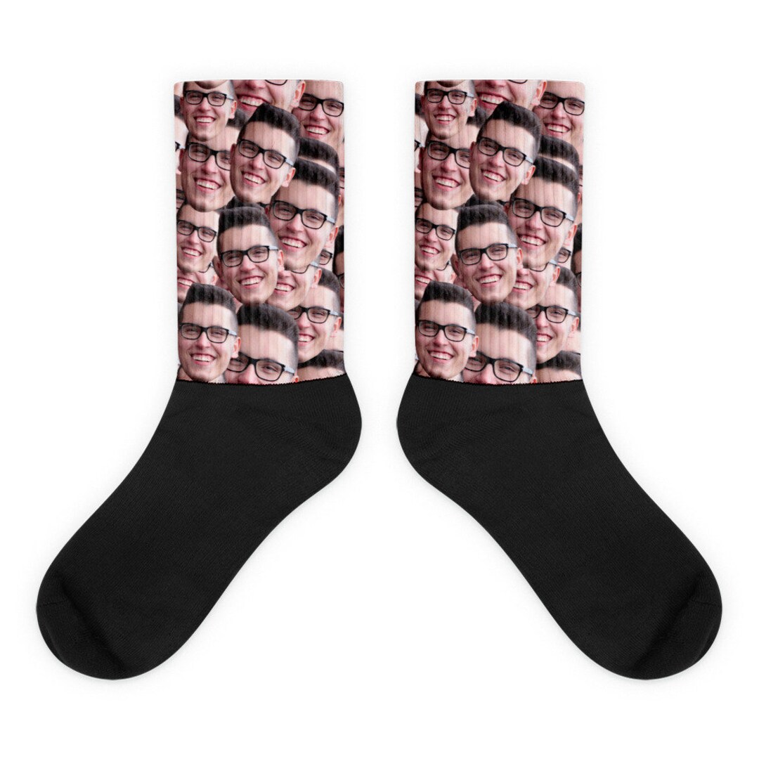 Crazy Face Socks, Funny Photo Socks, Picture Socks, Face Socks, Best ...