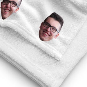 Custom Face Towel, Photo Beach Towel, Personalized Face Towel, Best ...