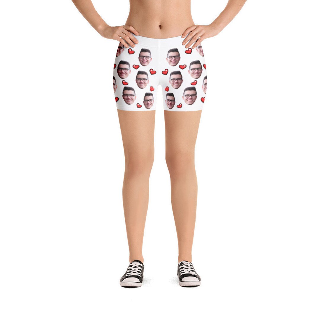 Custom Women Face Shorts Photo Shorts Funny Womens Shorts - Etsy