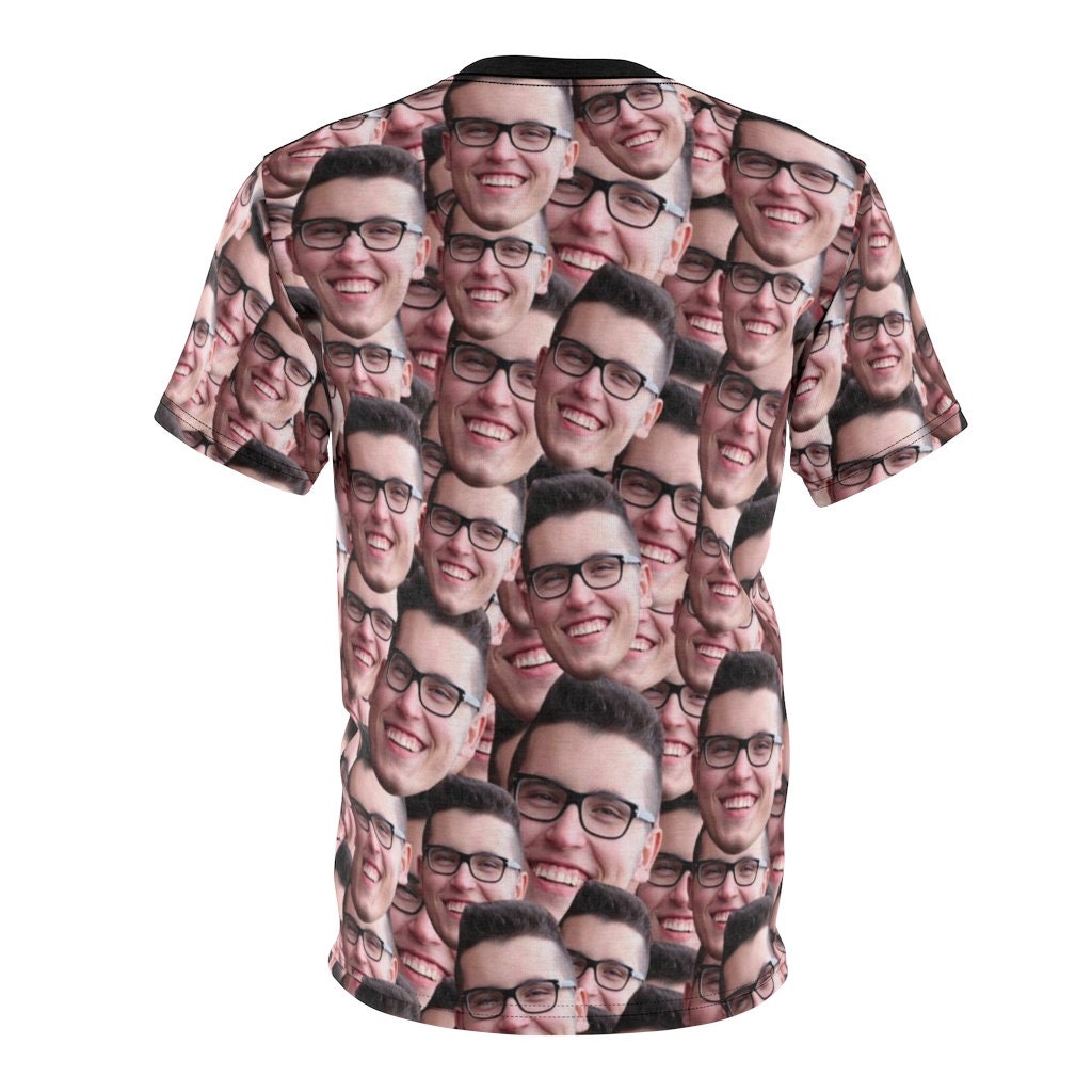 Crazy Face T-shirt Personalized Photo Shirt Funny Birthday - Etsy