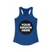 Custom Women's Ideal Racerback Tank Top, Your Text Tank Top ...
