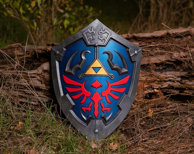 Hylian Shield Twilight Princess Steel-plated, Battle-ready Replica From ...