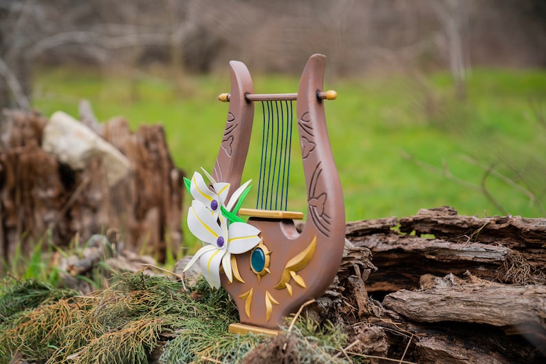 Venti's Harp Holy Lyre Der Himmel Genshin Impact - Etsy