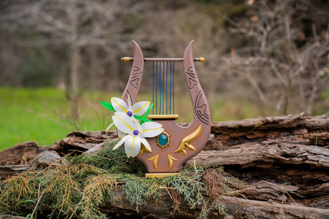 Venti's Harp, Holy Lyre Der Himmel - Genshin Impact Handmade Product - Etsy