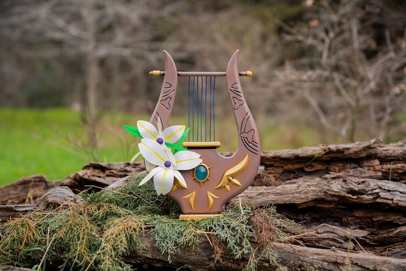 Venti's Harp, Holy Lyre Der Himmel - Genshin Impact Handmade Product ...