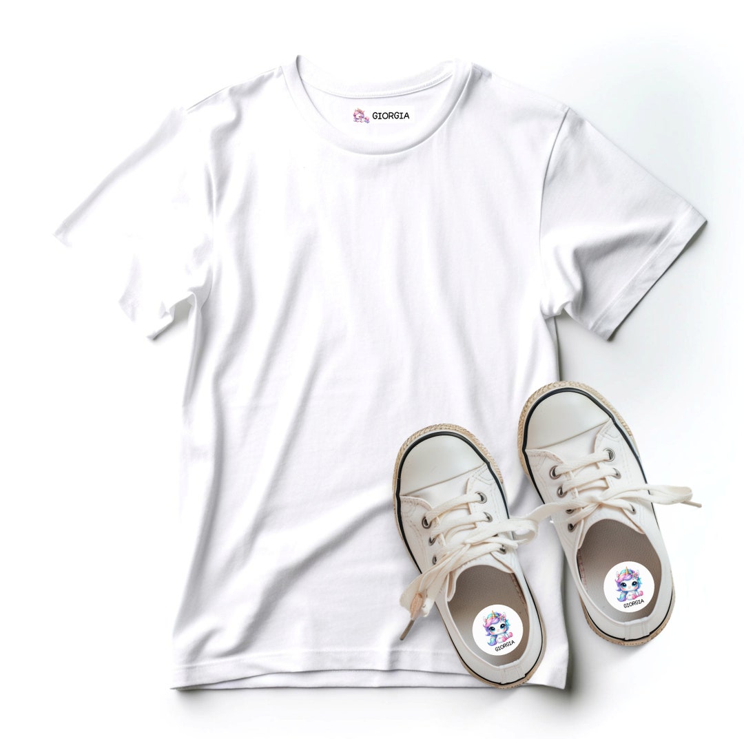 Personalized Labels for Children's Clothing and Accessories, Sets With ...