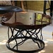 Forged Iron Branch Table Base, Metal Accent Table, Rustic Coffee Table ...