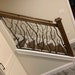 Forged Iron Rustic Branch Railing Sold by Linear Ft, Stair Railing ...