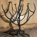 Forged Iron Woodland Tree Branch Accent Table Base, Metal End Table ...