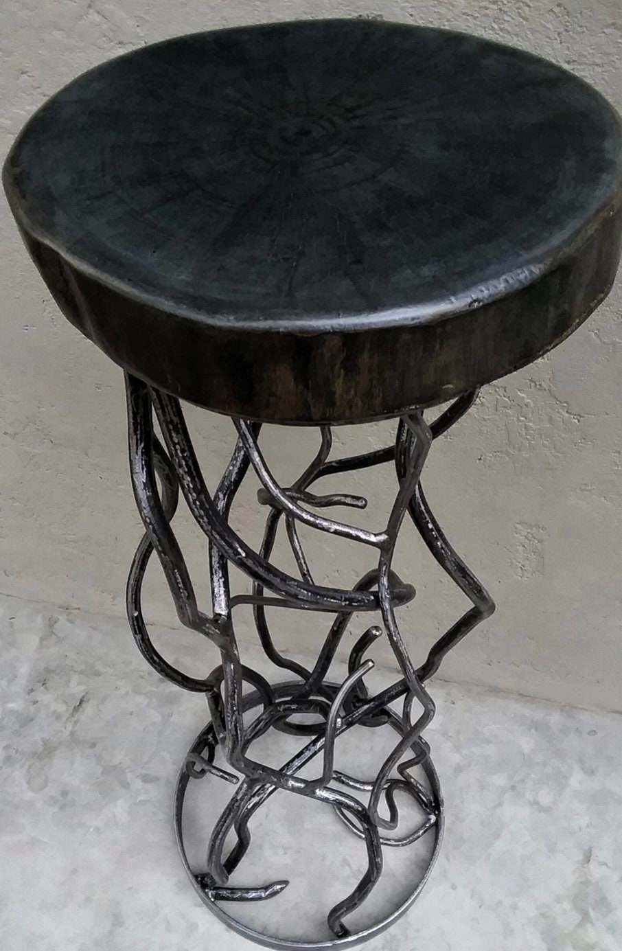 Forged Iron Branch Bar Stool Base, Kitchen Stools, Dining Chairs ...