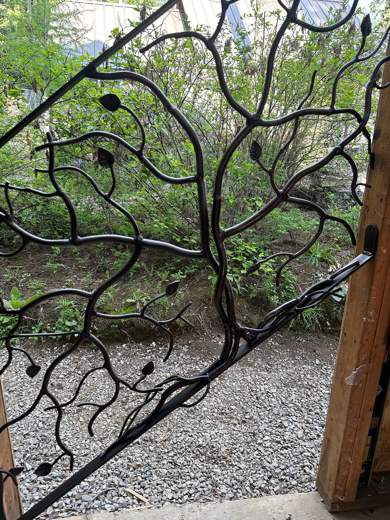 Forged Iron Twisted Tree Stair Railing Custom Metal Railing - Etsy UK