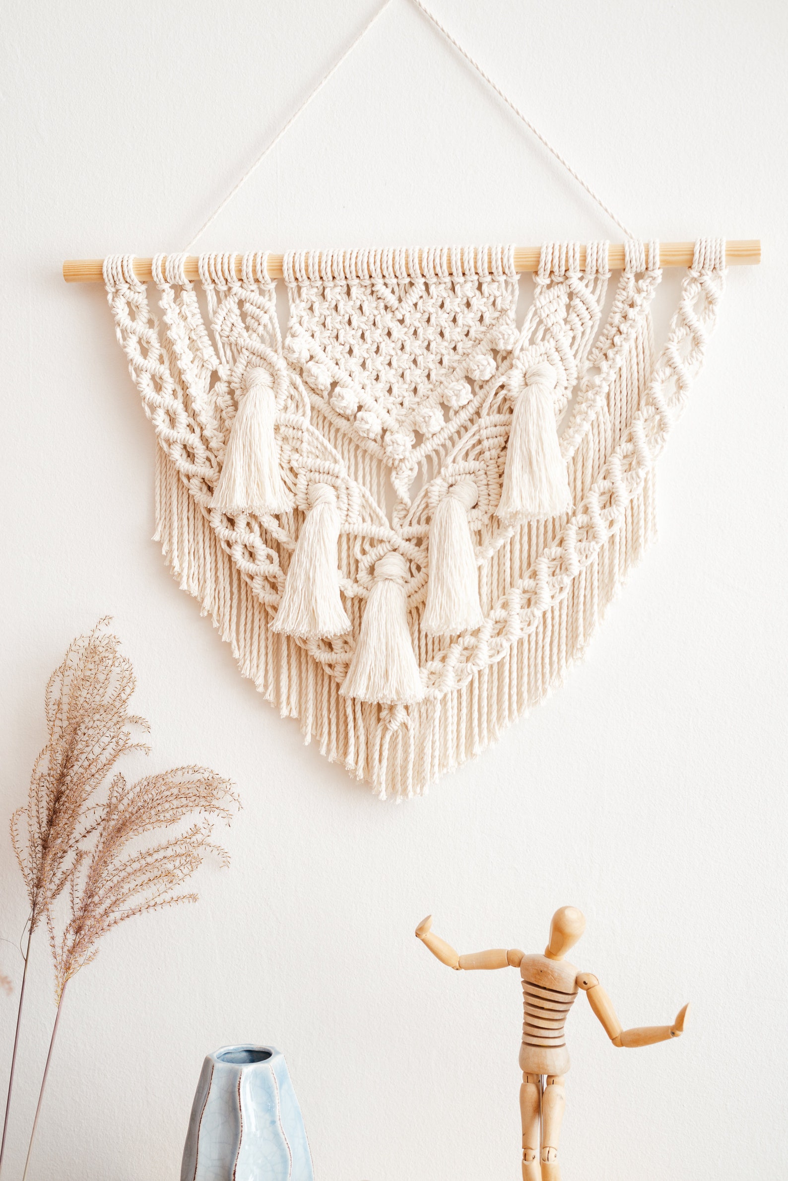 Macrame PATTERN Written PDF and Knot Guide Diy Macrame Wall - Etsy
