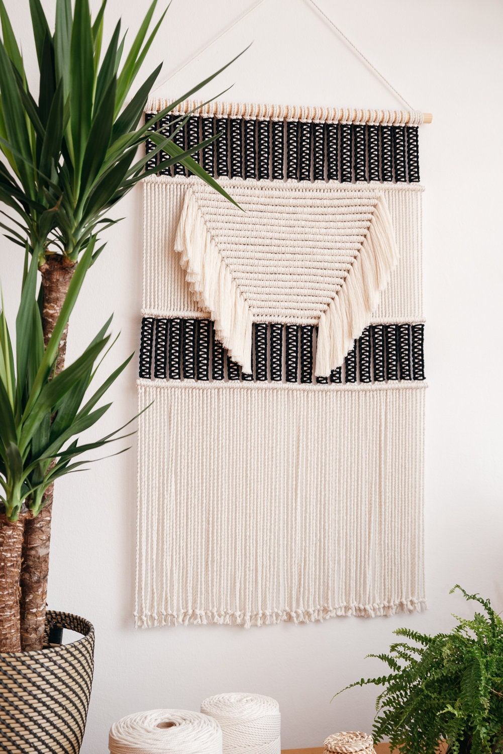 Macrame Wall Hanging Large Woven Macrame Wall Tapestry - Etsy