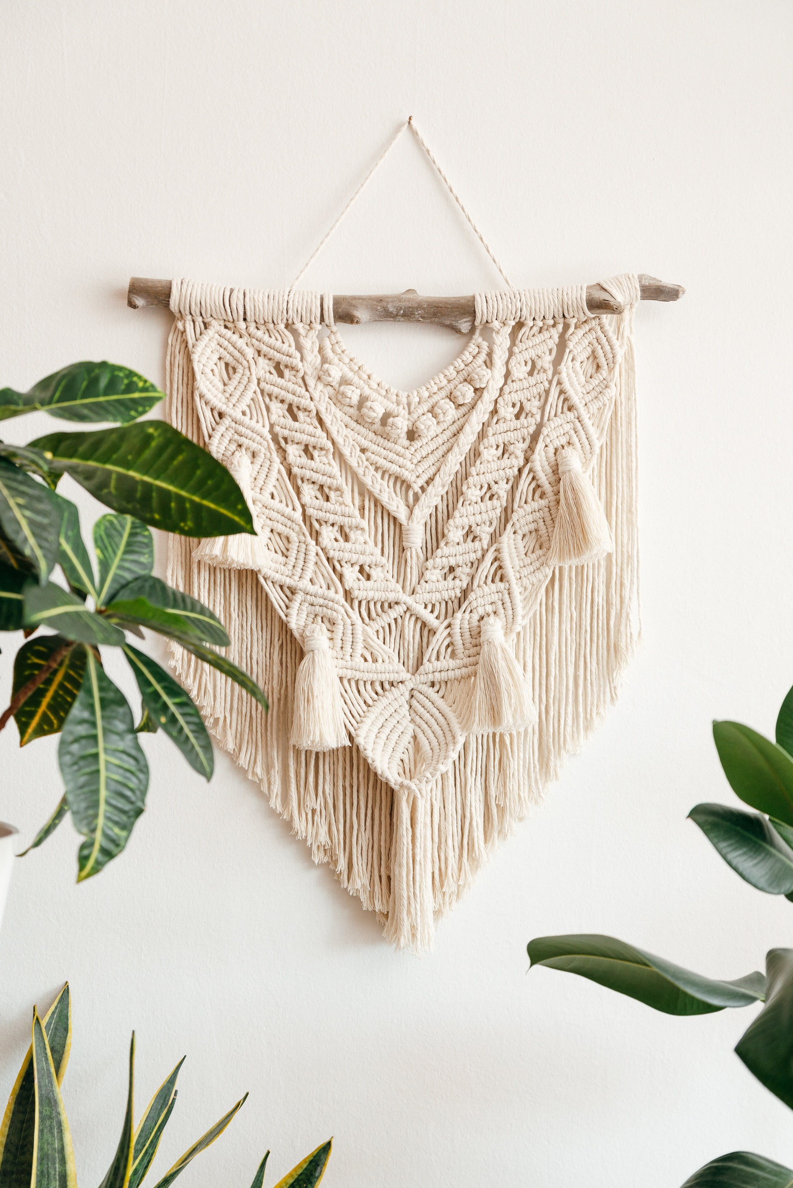 Macrame PATTERN Written PDF and Knot Guide Diy Macrame Wall - Etsy
