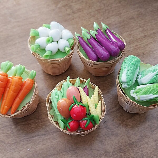 Miniature Vegetables - Etsy