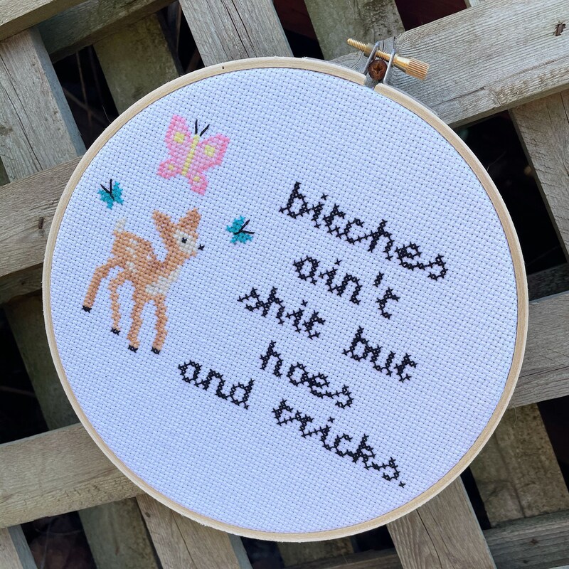 Rap Cross Stitch - Etsy