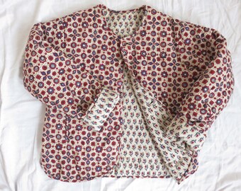 Indian Print Jacket | Etsy UK