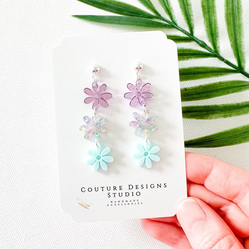 Spring Earrings - Etsy