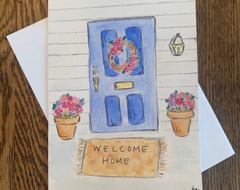 Welcome Neighbor Card Housewarming Gift New Home Card New House Card ...