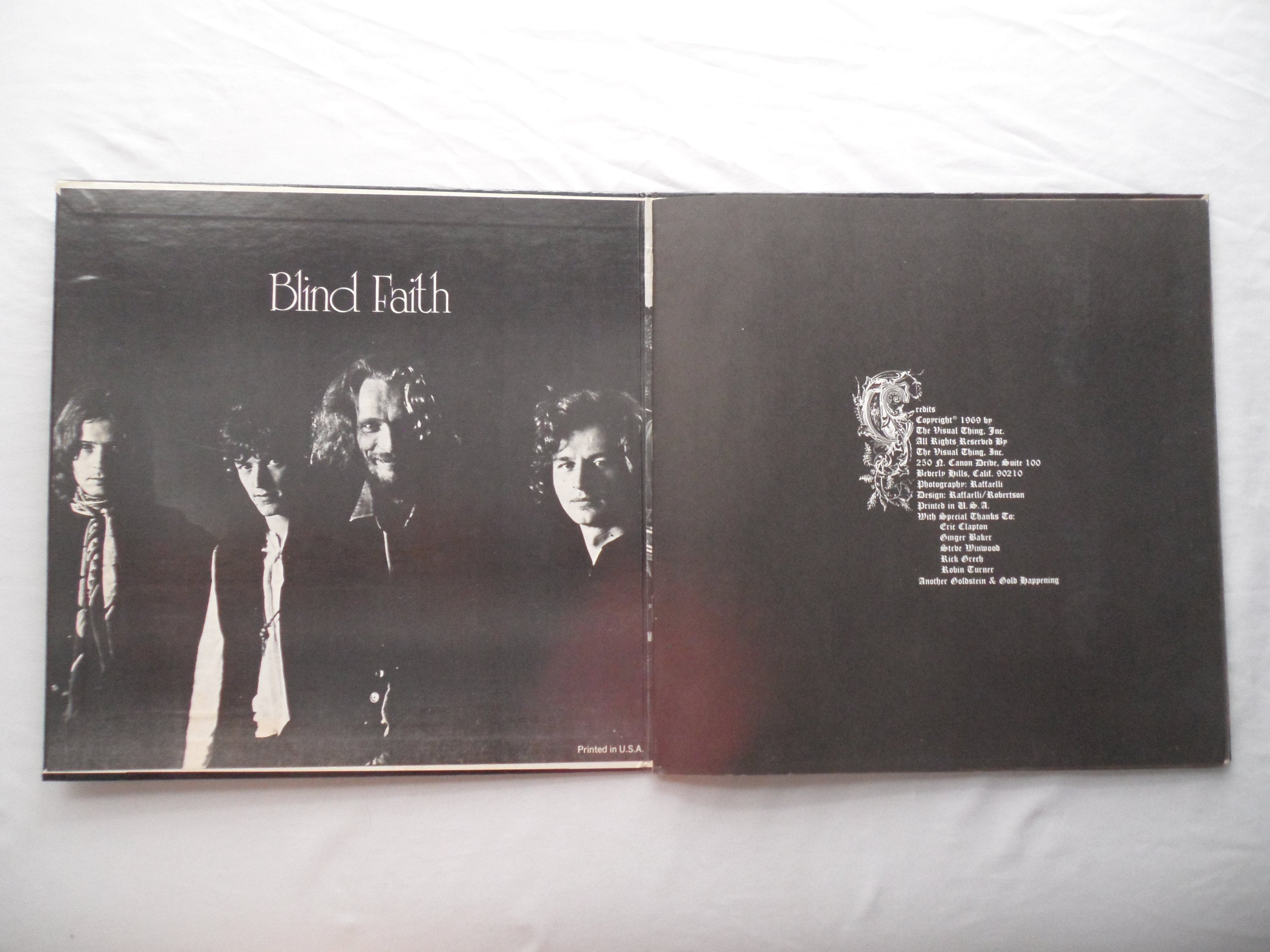 BLIND FAITH Original__1969__tour Program__eric Clapton - Etsy
