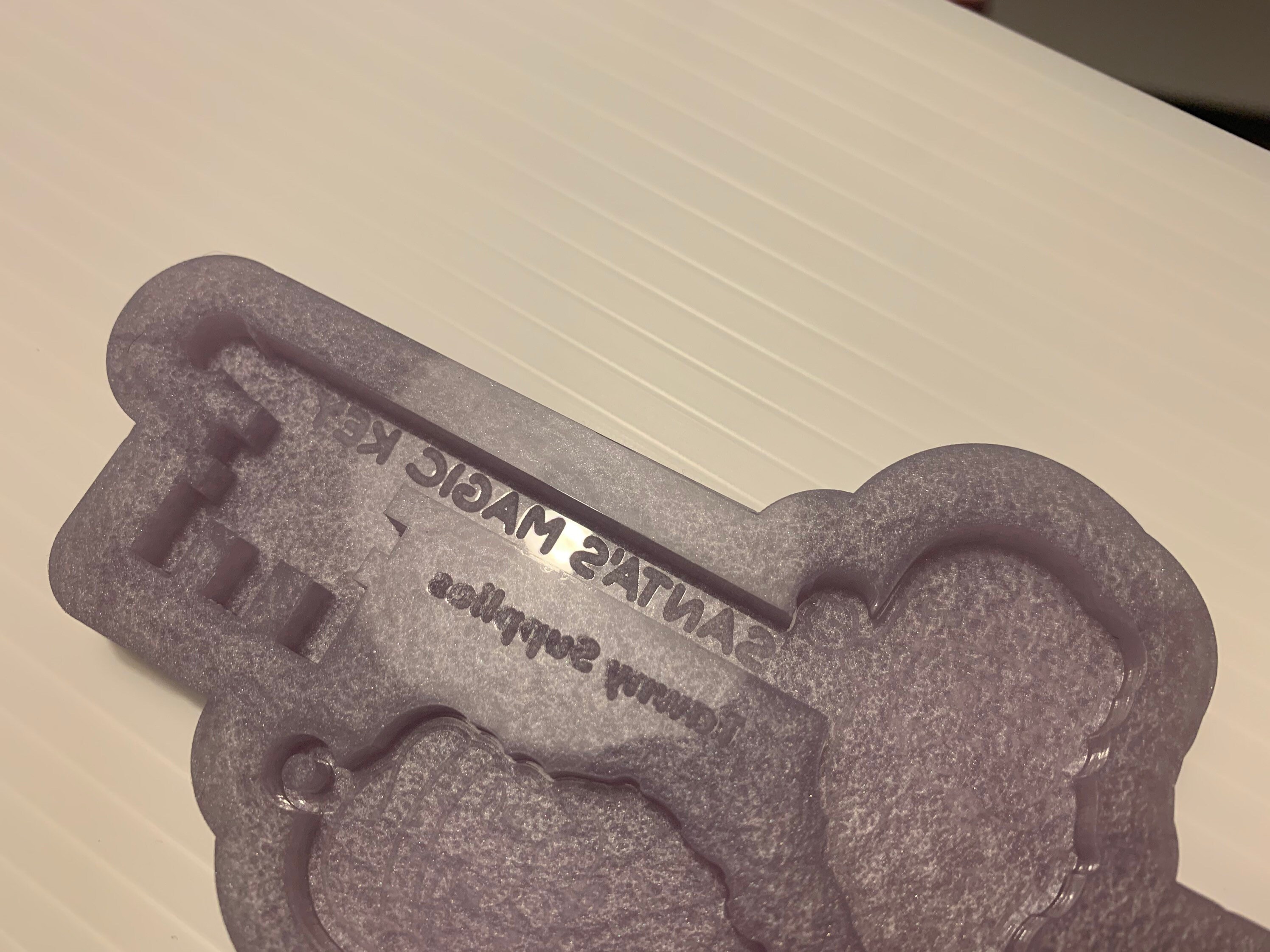 Santas Magic Key Mould Christmas Mould Silicone Mold DIY - Etsy