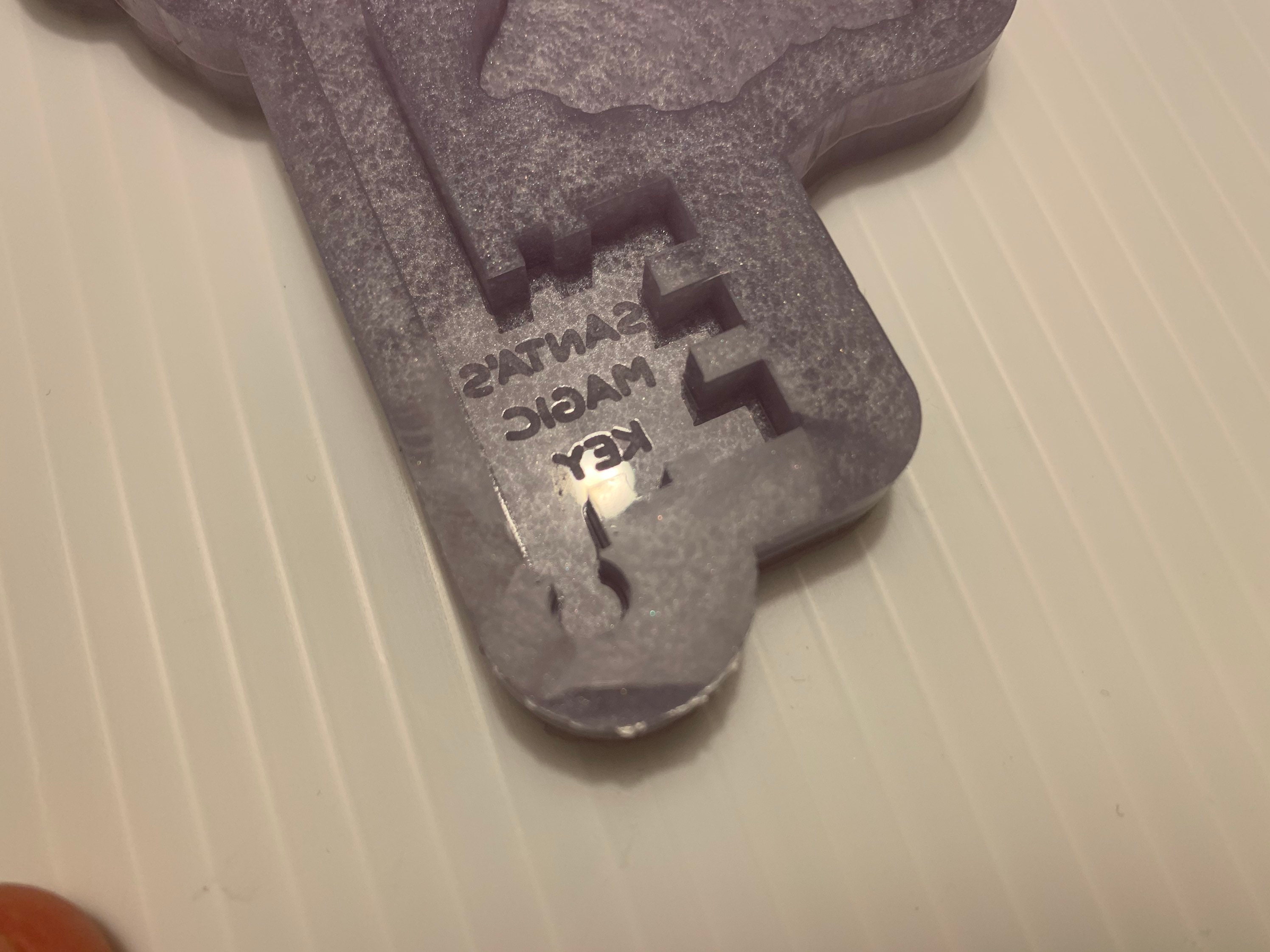 Santas Magic Key Mould Christmas Mould Silicone Mold DIY - Etsy UK