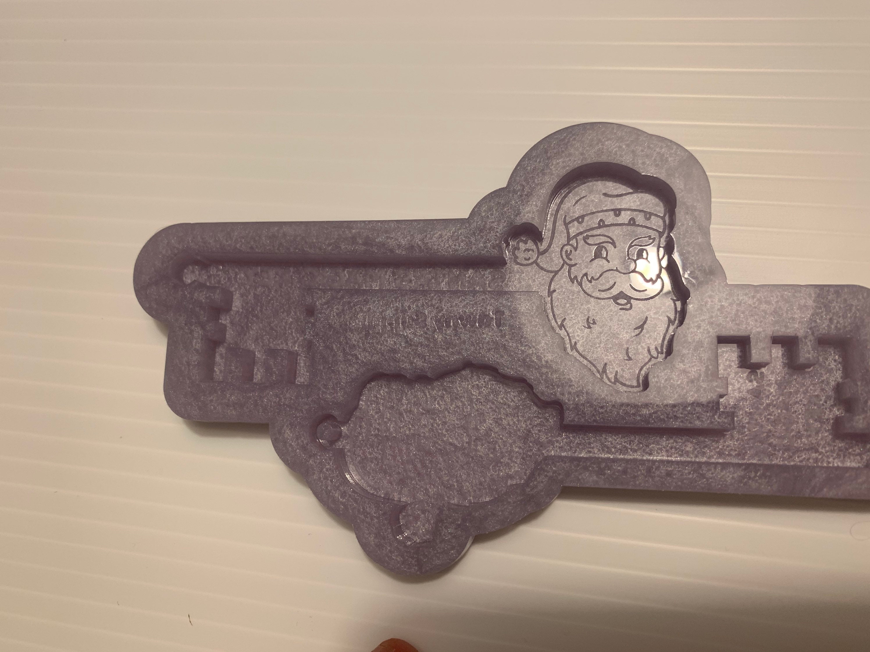 Santas Magic Key Mould Christmas Mould Silicone Mold DIY - Etsy