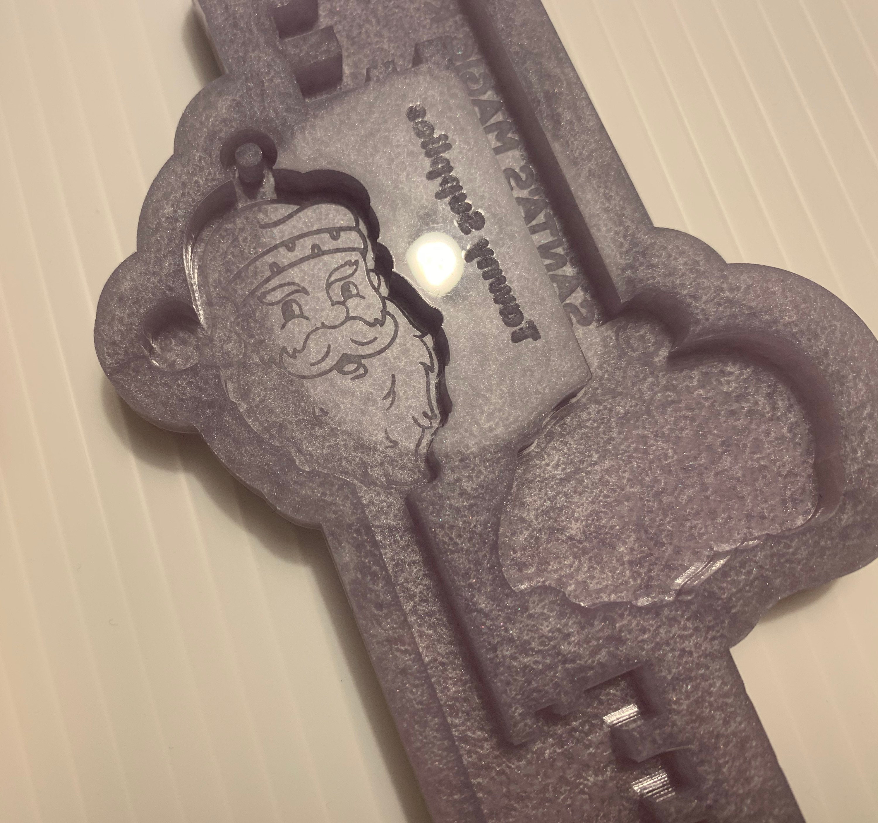 Santas Magic Key Mould Christmas Mould Silicone Mold DIY - Etsy