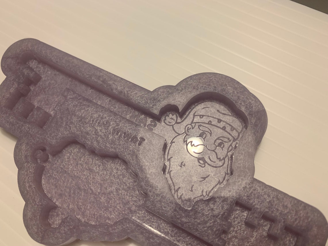 Santas Magic Key Mould Christmas Mould Silicone Mold DIY - Etsy