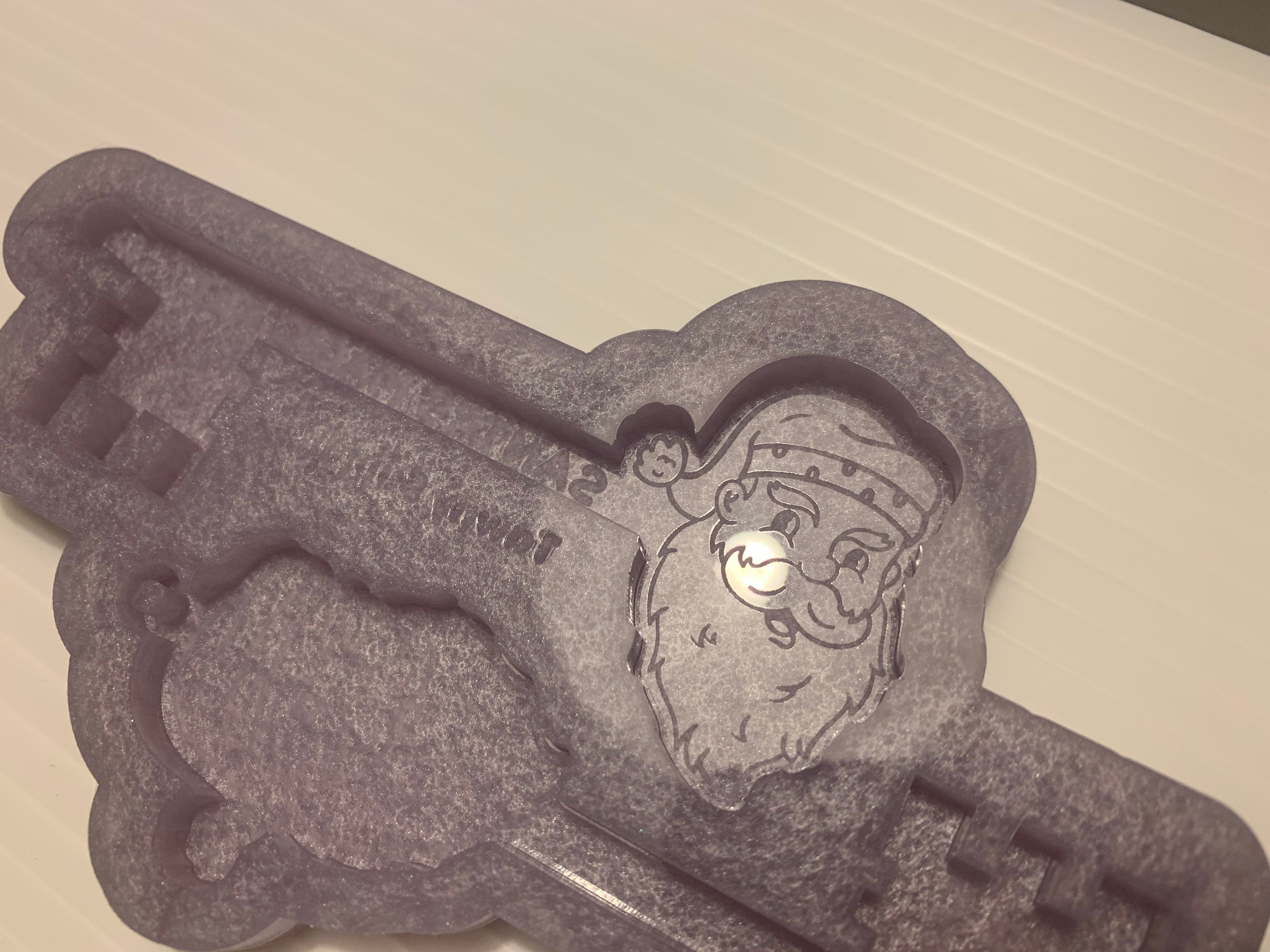 Santas Magic Key Mould Christmas Mould Silicone Mold DIY - Etsy