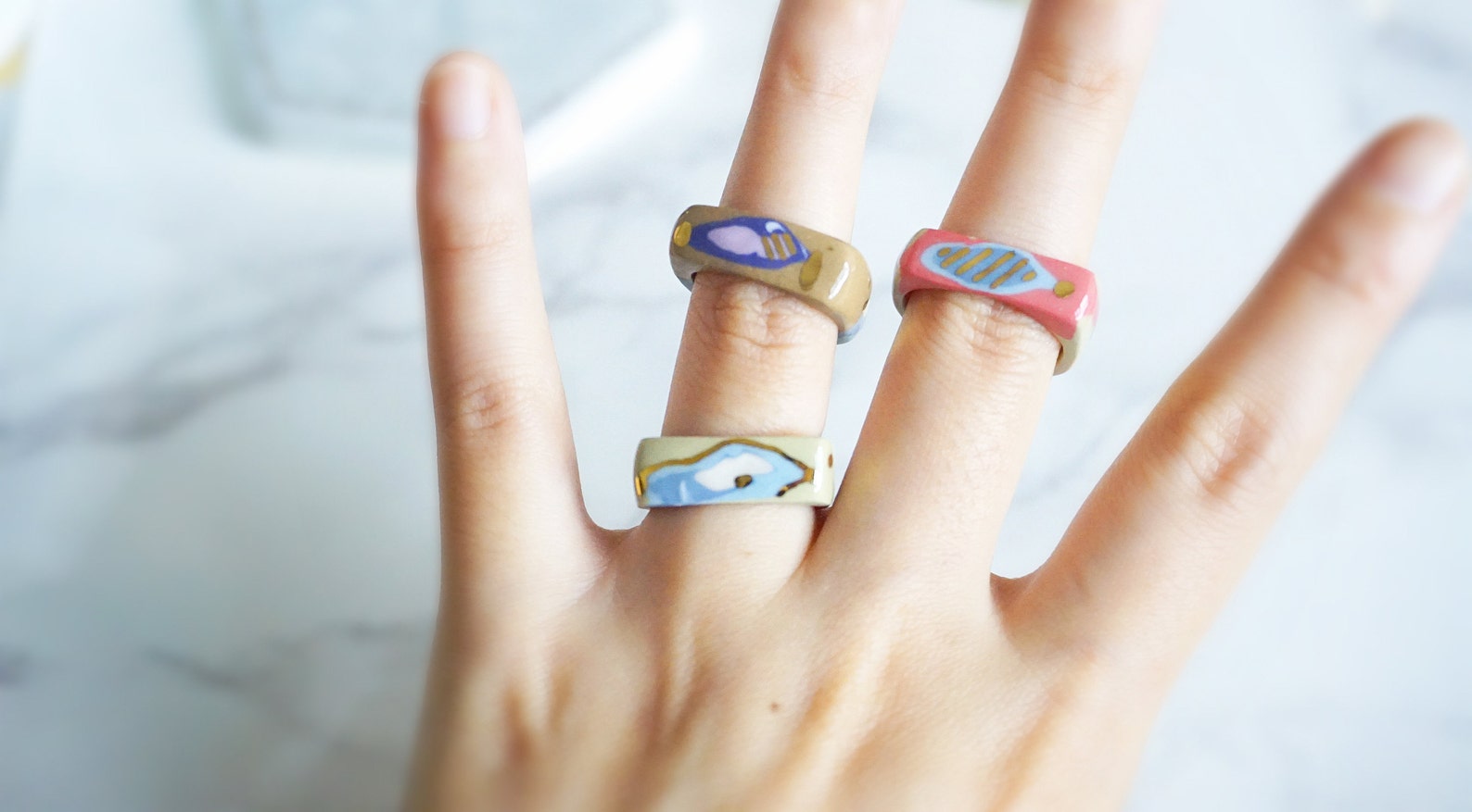 Ceramic Ring Porcelain Ring Handmade Porcelain Ring Ceramic - Etsy