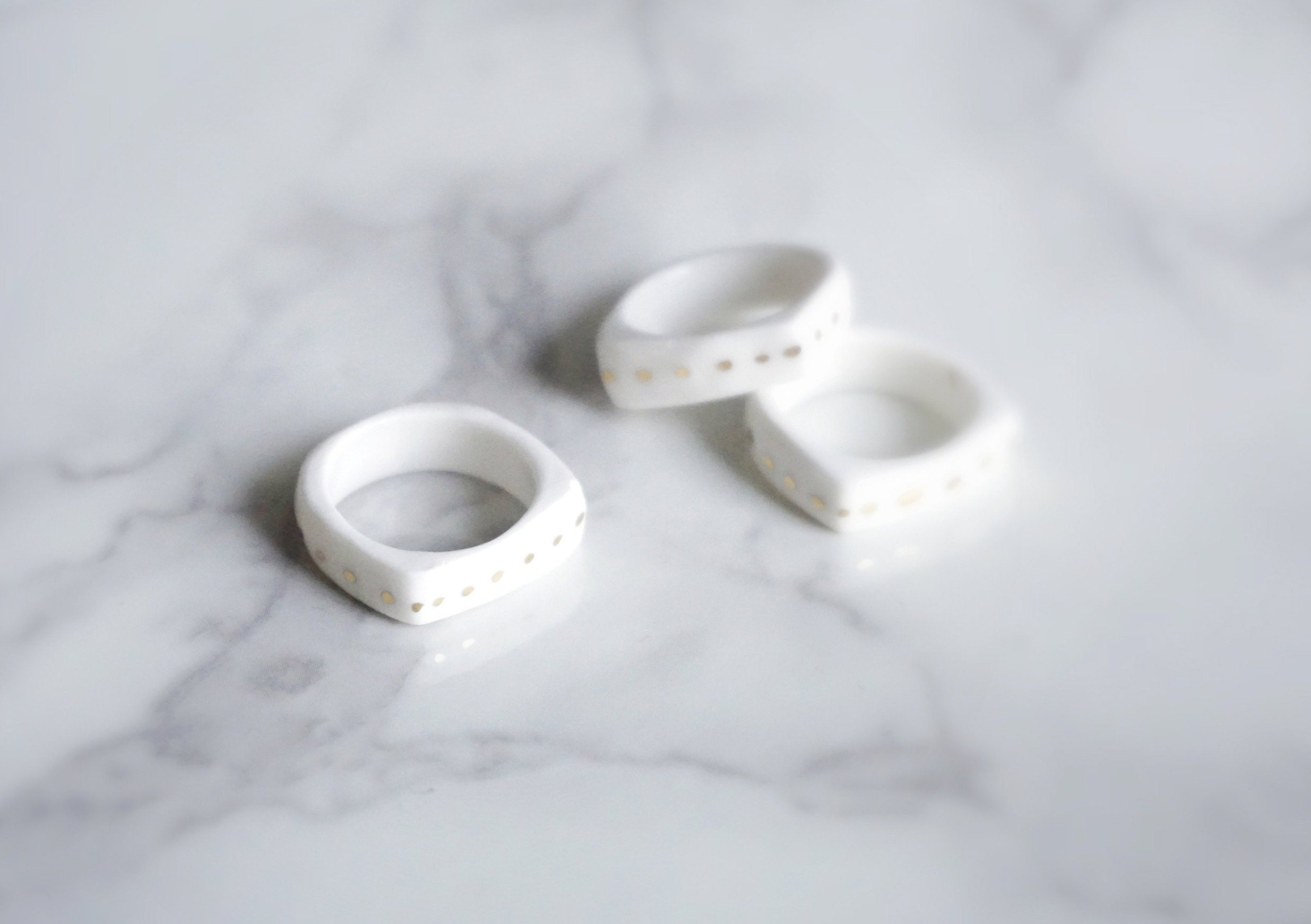 Ceramic Ring Porcelain Ring Handmade Porcelain Ring Ceramic | Etsy