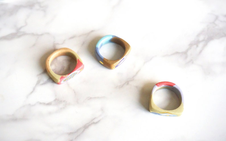 Ceramic Ring Porcelain Ring Handmade Porcelain Ring Ceramic - Etsy