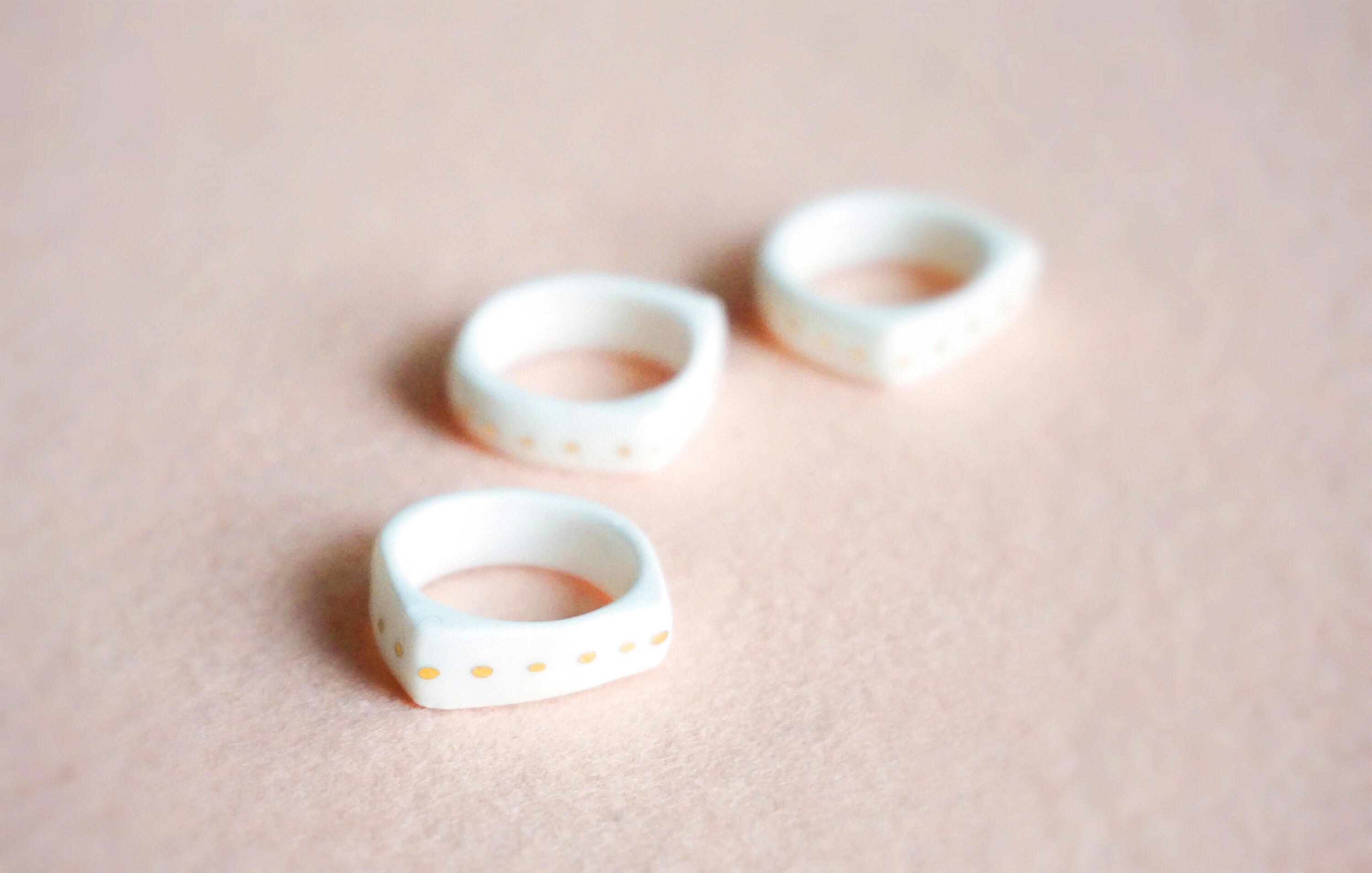 Ceramic Ring Porcelain Ring Handmade Porcelain Ring Ceramic | Etsy