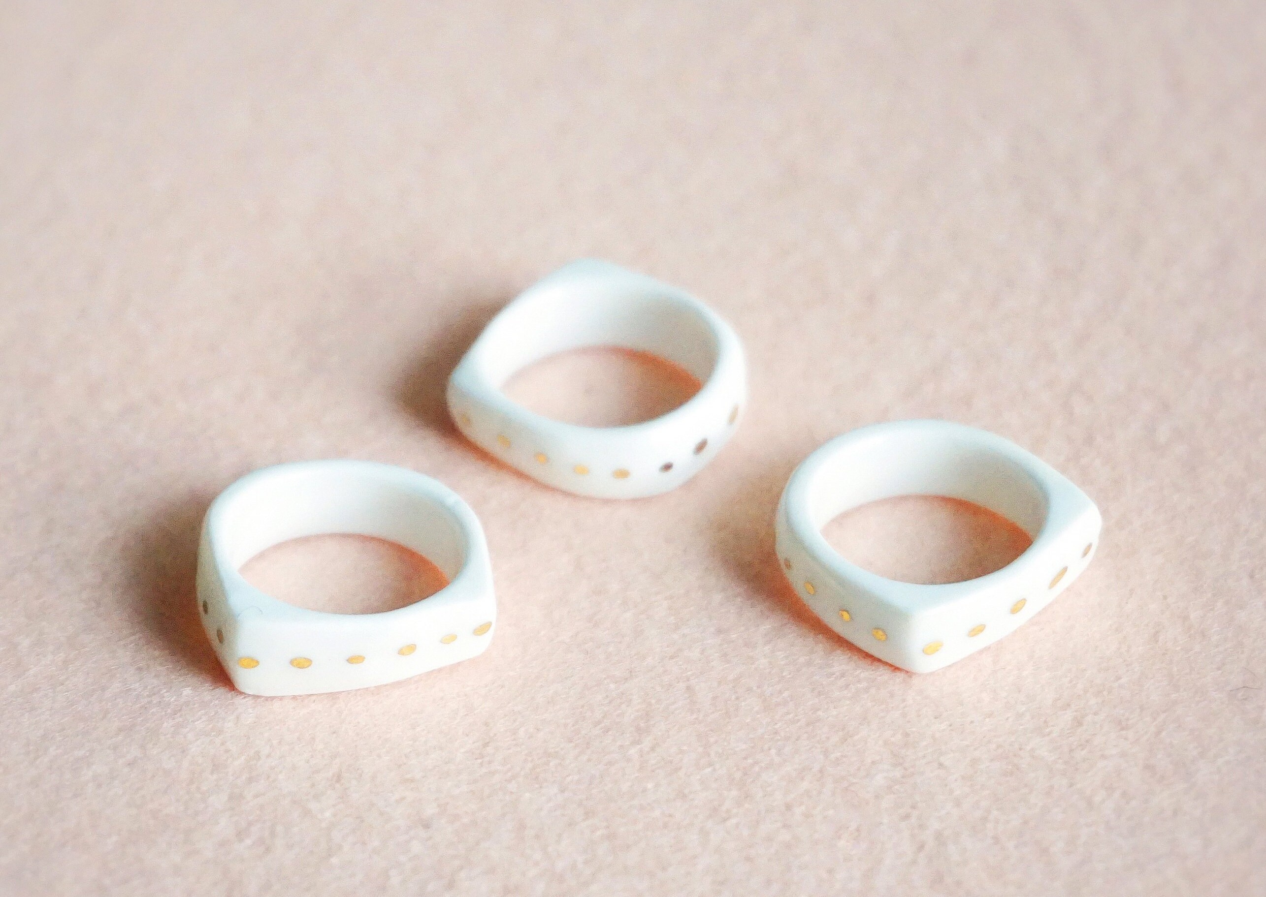 Ceramic Ring Porcelain Ring Handmade Porcelain Ring Ceramic | Etsy