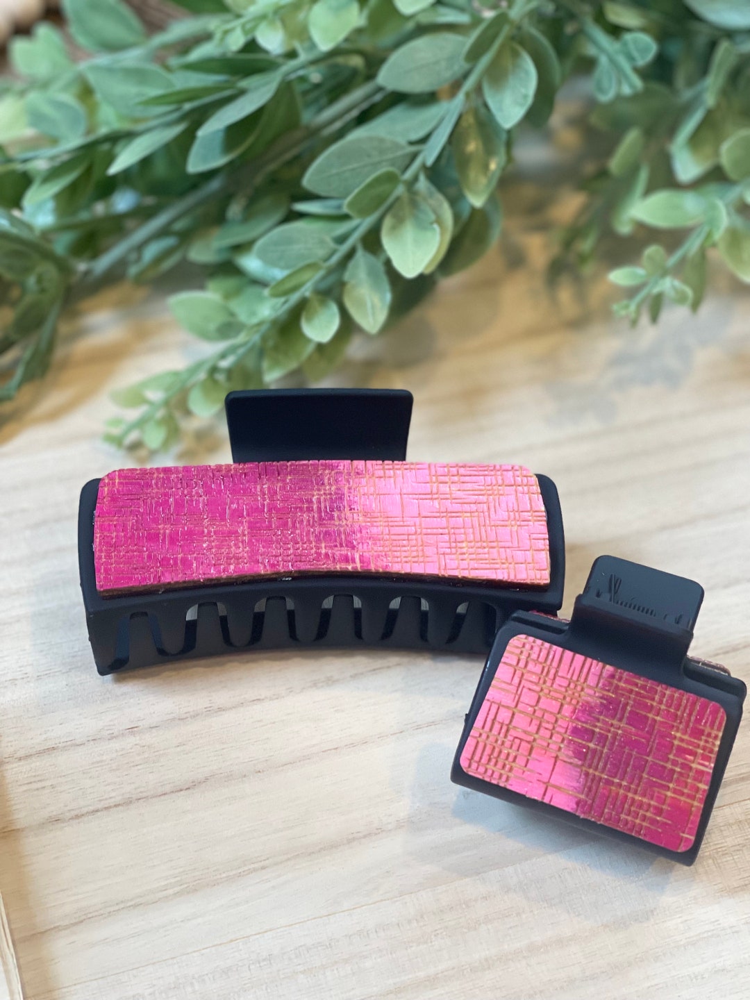 Set of Claw Clips, Western Hair Clips, Southern Hair Ties, Fashionable ...