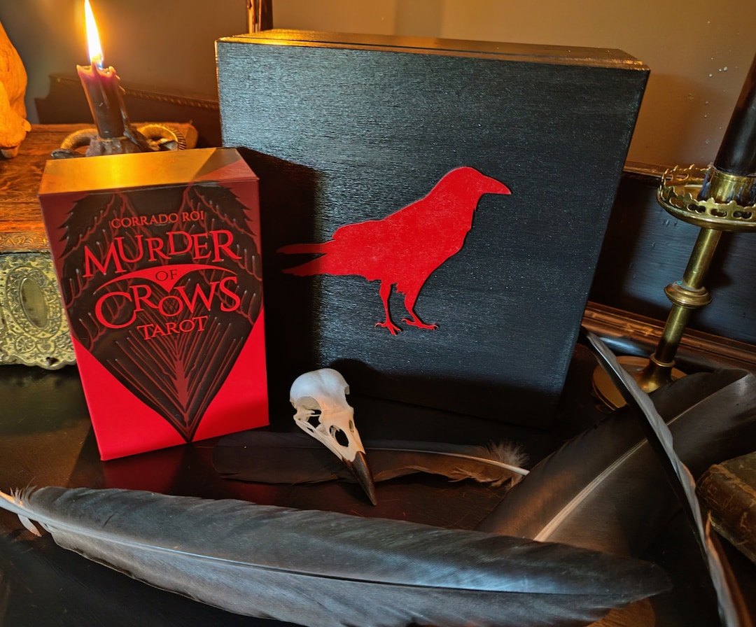 RARE Murder of Crows Tarot Deck Limited Edition, Numbered 765, Limited ...