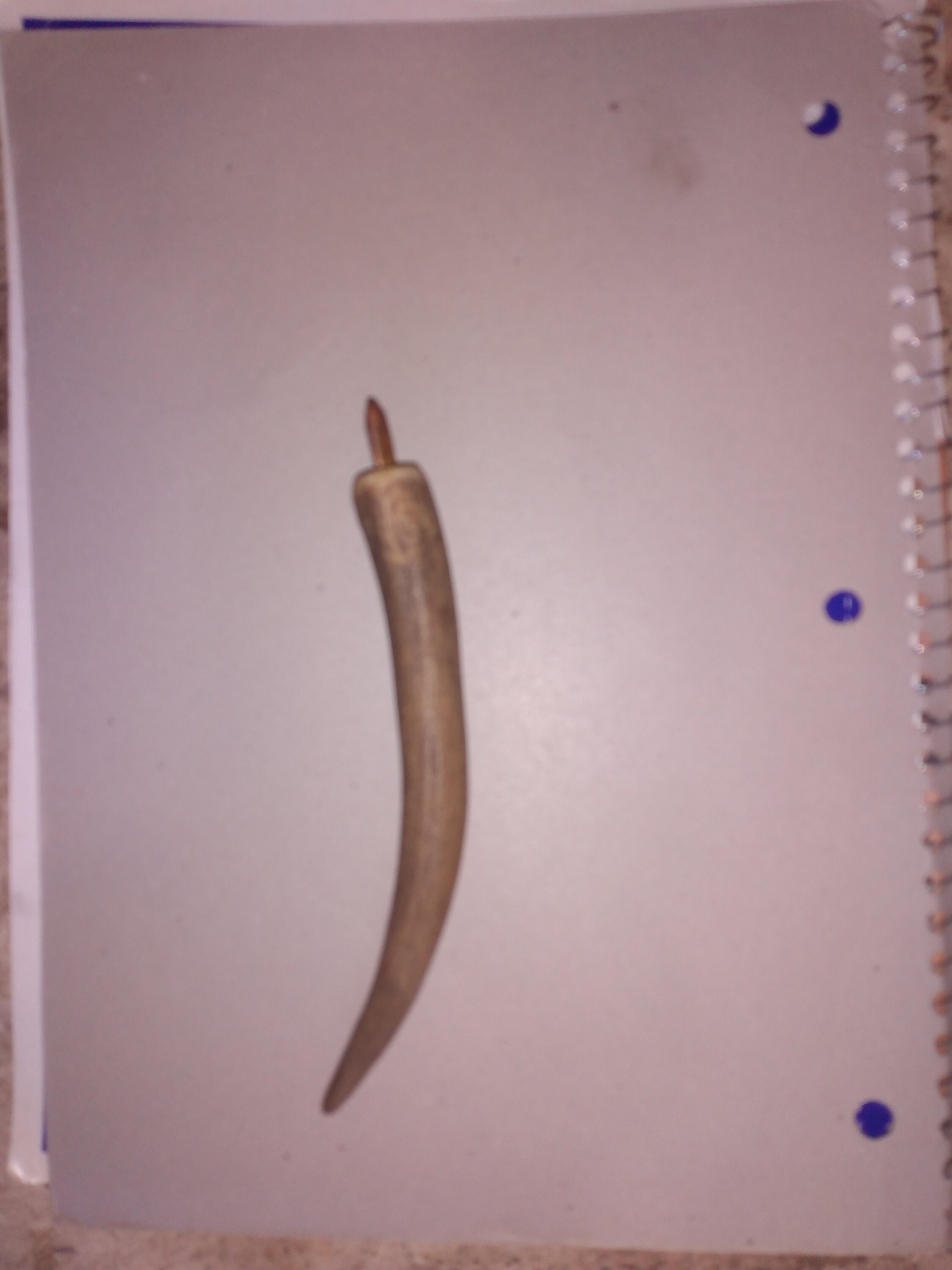 Copper and antler flint knapping tool | Etsy