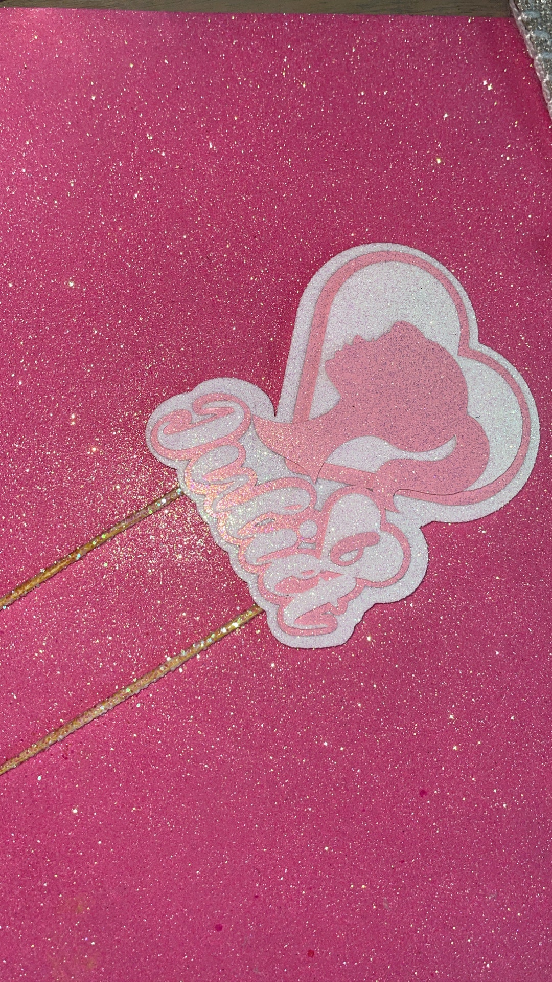 Barbie Theme Cake Topper - Etsy