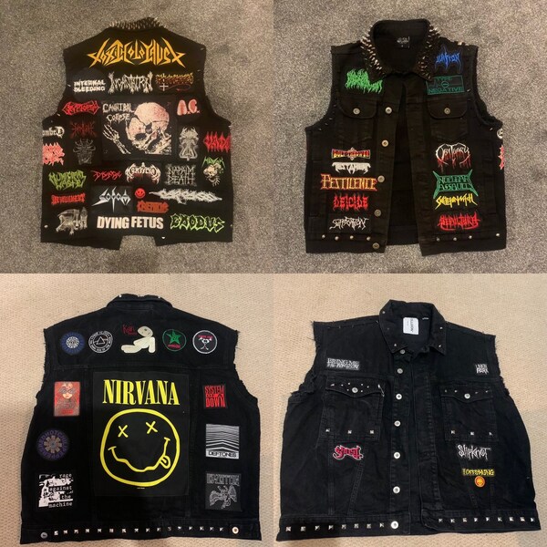 Battle Jacket - Etsy