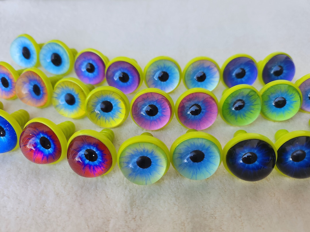 22mm Plush Toy Safety Eyes Sphere One Pair - Etsy