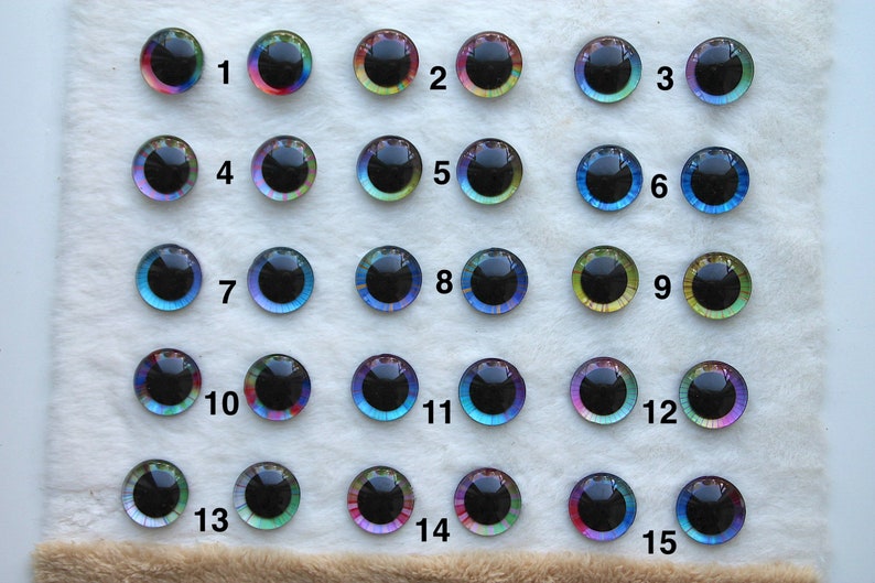 25 Mm Plush Toy Safety Eyes - Etsy