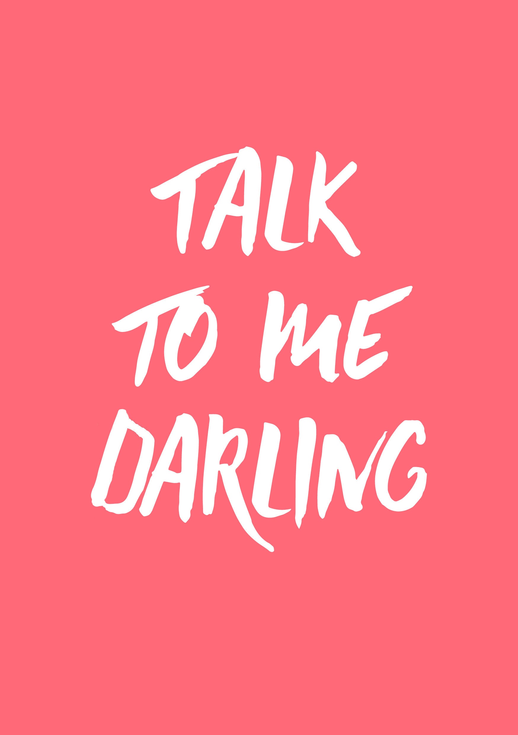 Talk to Me Darling Giggs Valentine's Day Card for Her | Greetings Cards ...